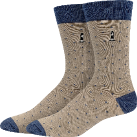Dots Bamboo Crew Socks – Sock Harbor