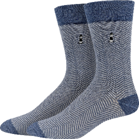 Herringbone Bamboo Crew Socks – Sock Harbor