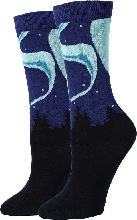 Northern Lights Socks – Sock Harbor