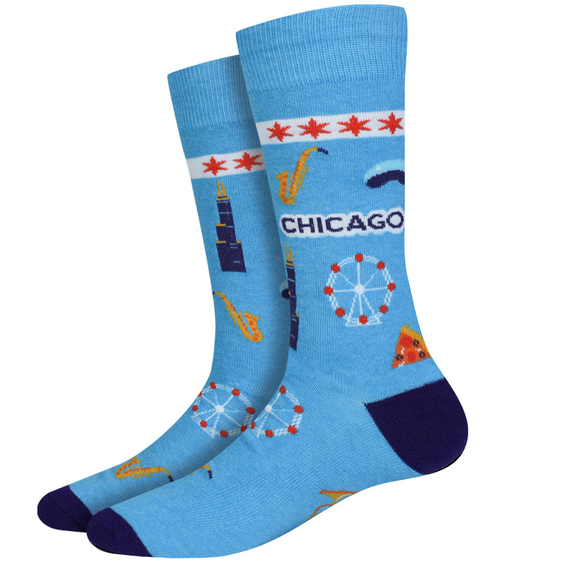 Chicago Destination Socks Socks – Sock Harbor