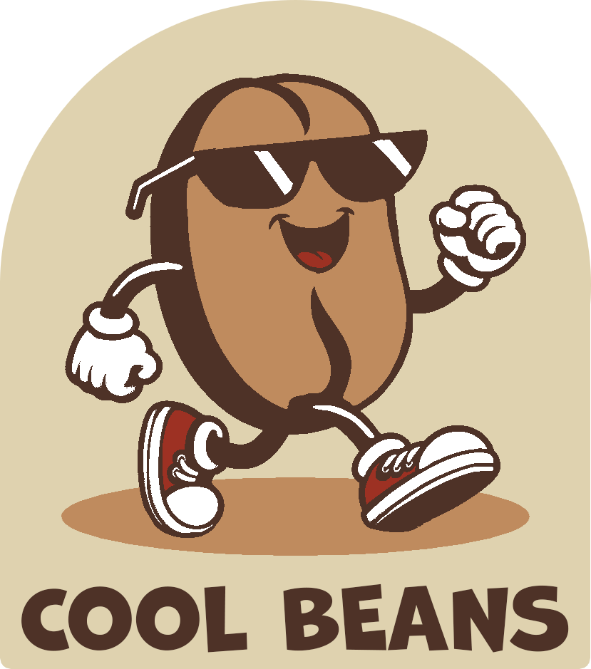 Cool Beans Sticker (3x4) – Sock Harbor