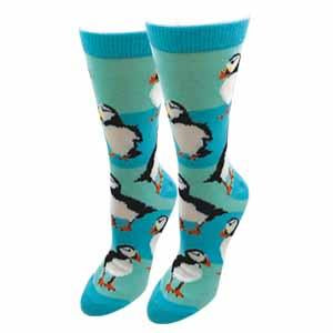 Ladies Puffin Socks – Sock Harbor