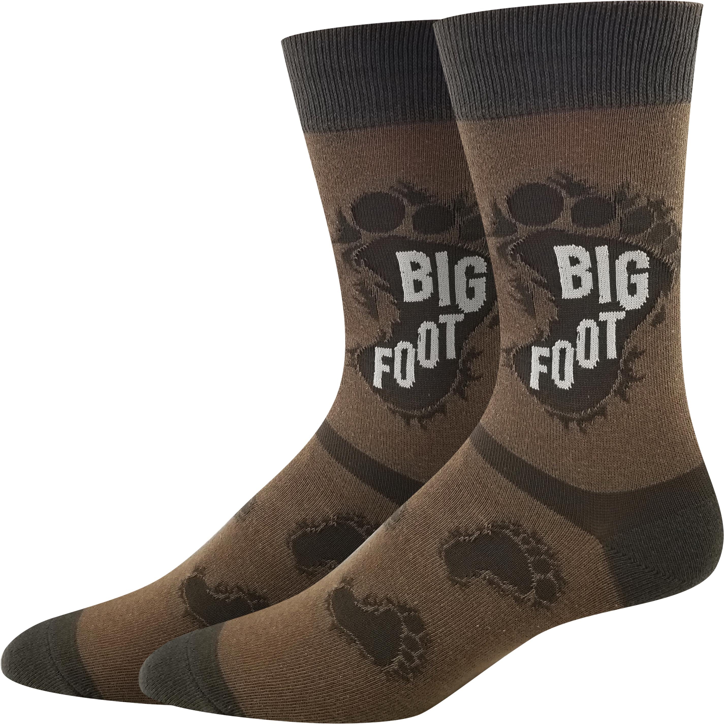 Bigfoot Footprint Socks – Sock Harbor