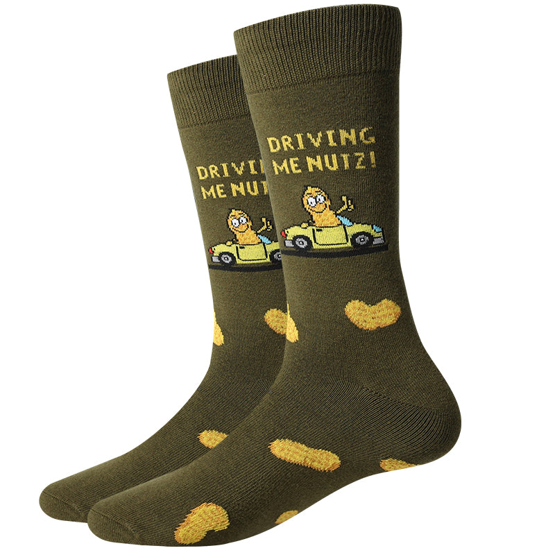 Driving Me Nuts Socks – Sock Harbor