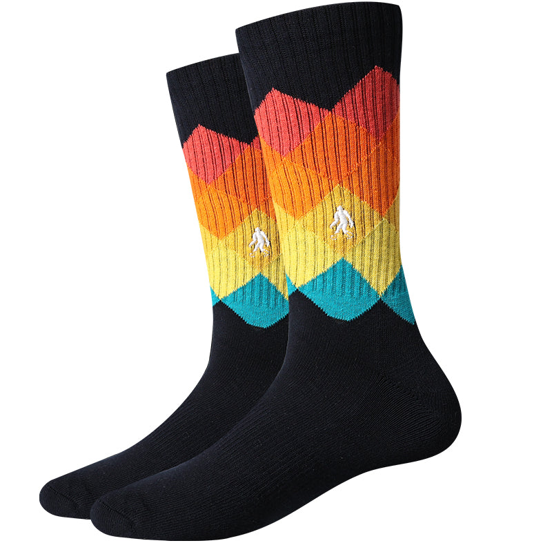 Retro Sunset Active Socks – Sock Harbor